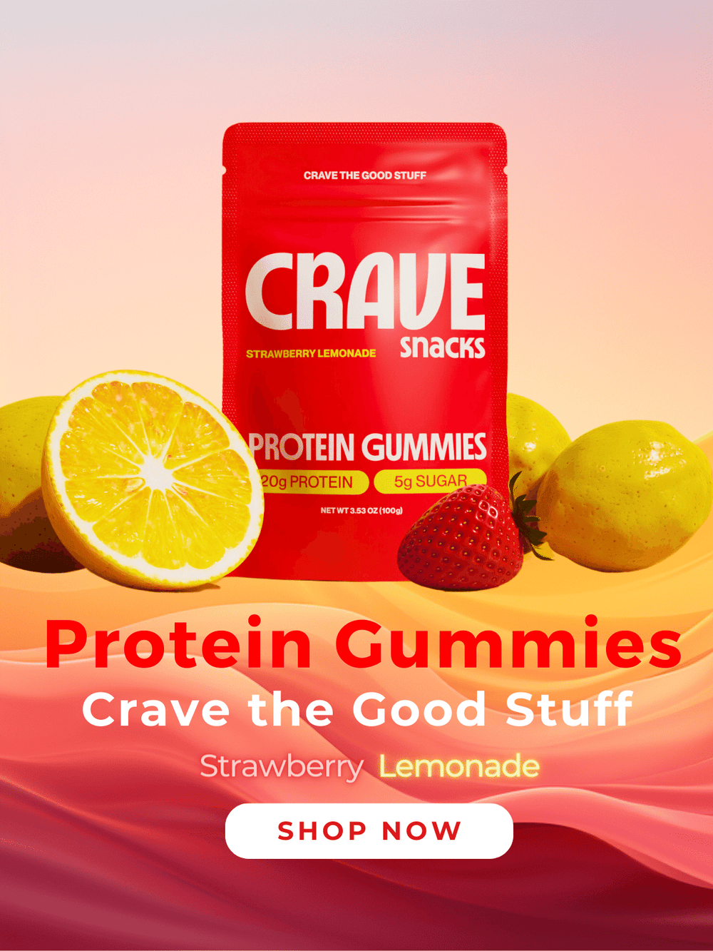 Protein Gummies: 20g Protein, Zero Sugar